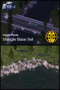 SC4D LEX Legacy - BSC Diggis Complete Ponds and Streams 2.0
