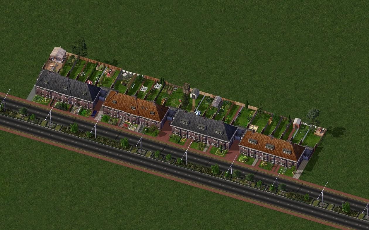 BNL FvU Dutch row houses 1930 Version 1