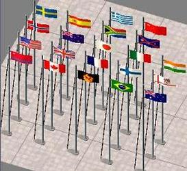 NDEX ITS One World Flags Props 2.0